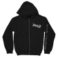 Invincible Shield Silver Metallic Zip Hoodie – Judas Priest