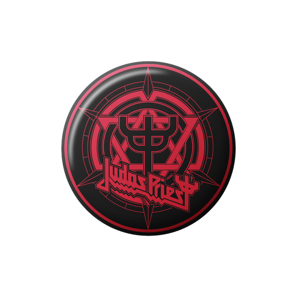 Invincible Shield Pin Badge – Judas Priest
